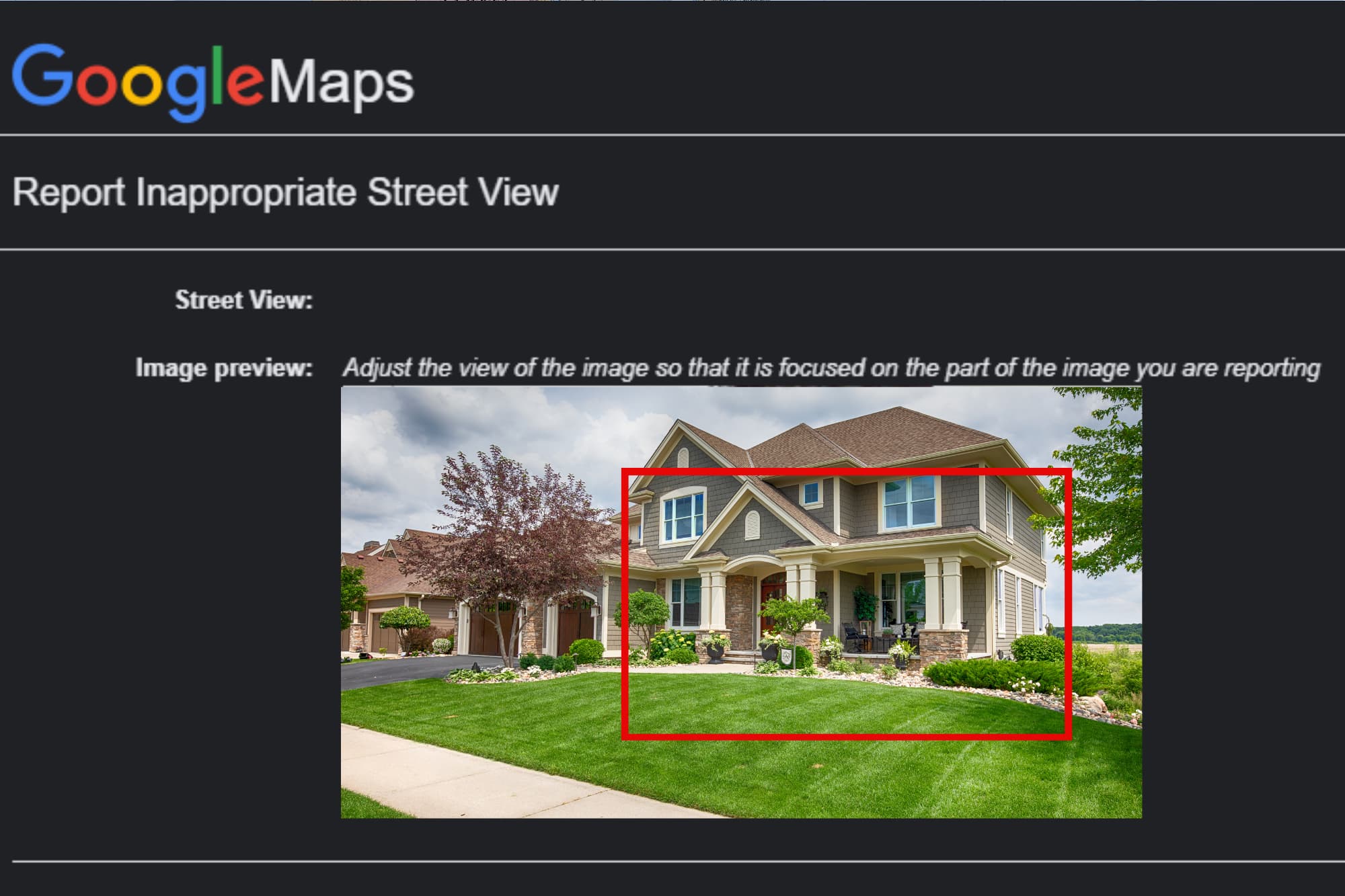 Blurring Your House on Google Maps: Is It Necessary?